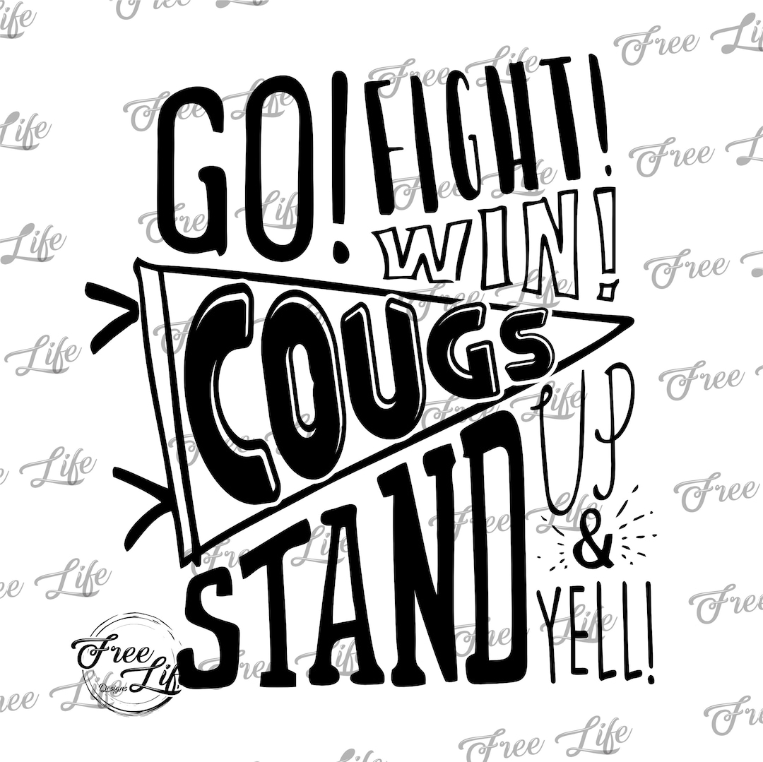 Cougs PNG Download, Cougs Svg Digital Art Download, Cougs Mascot ...