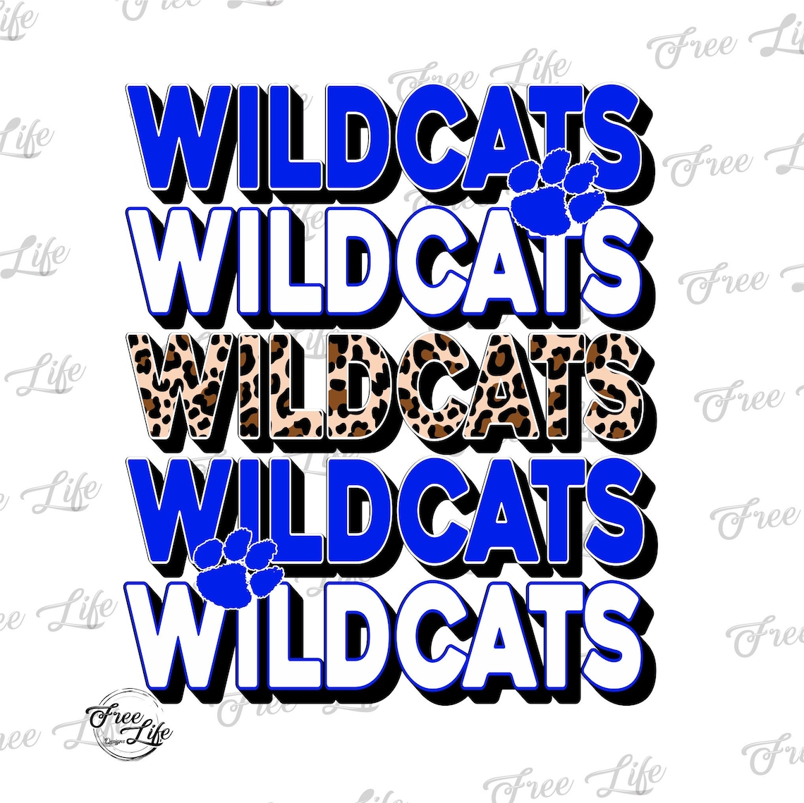 Wildcats PNG Download Wildcats Digital Art Download Wildcats - Etsy