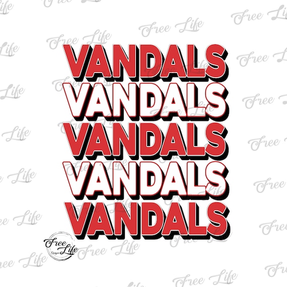 Vandals PNG Download Vandals Digital Art Download Vandals - Etsy