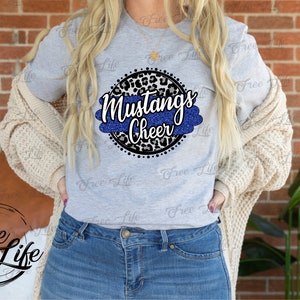 Mustangs Cheer PNG Download, Mustangs School Mascot, Mustangs Digital ...