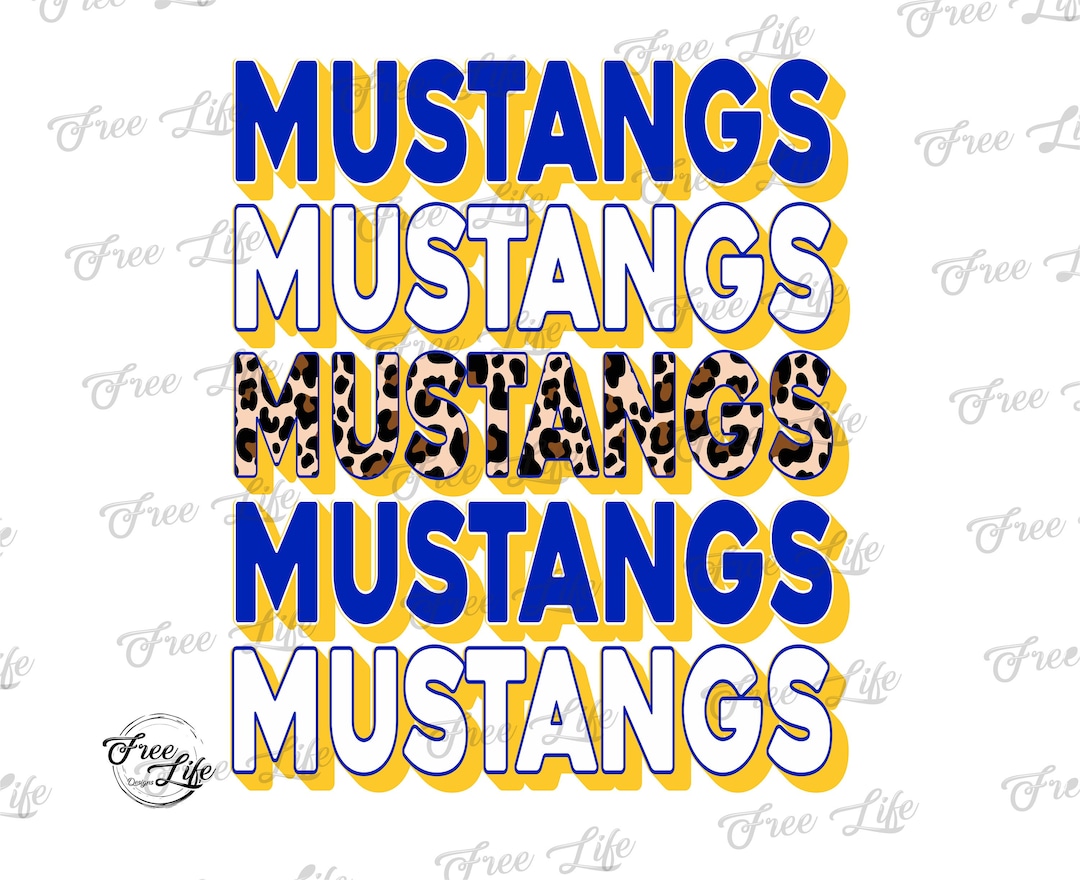 Mustangs PNG Download, Mustangs School Mascot Png, Mustangs Digital Art ...
