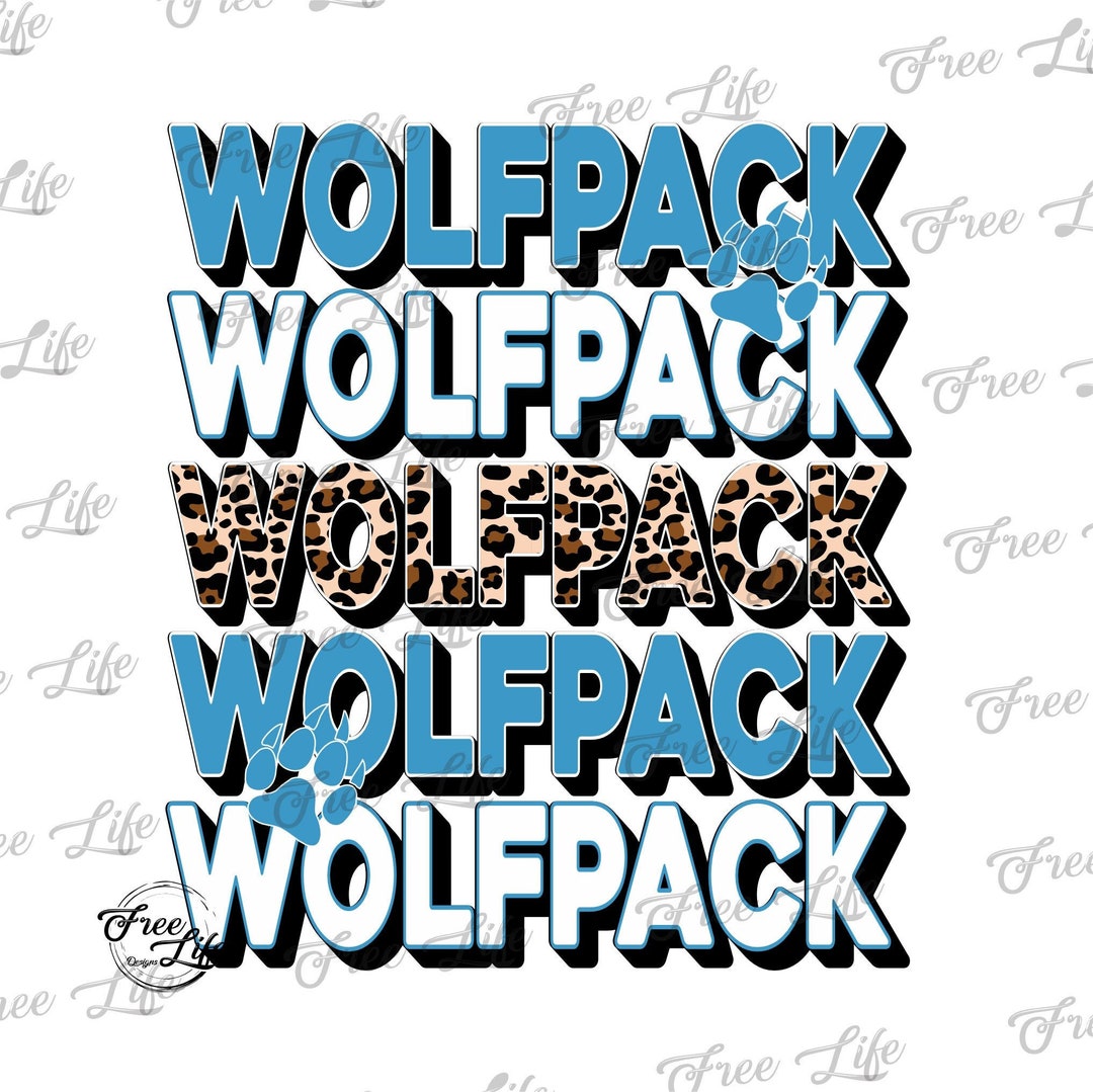 Wolfpack PNG Download, Wolfpack Digital Art Download, Wolfpack Mascot ...