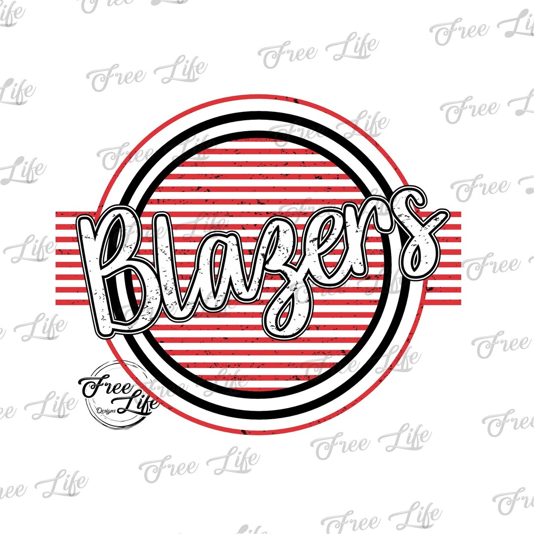 Blazers PNG Download, Blazers Digital Art Download, Blazers Mascot ...