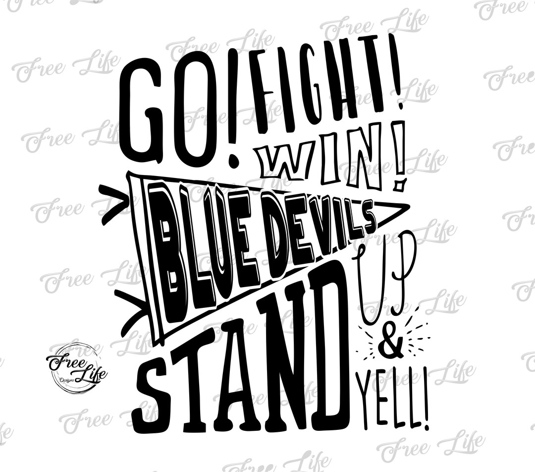 Blue Devils PNG Download, Bluedevils Digital Art Download, Blue Devils ...