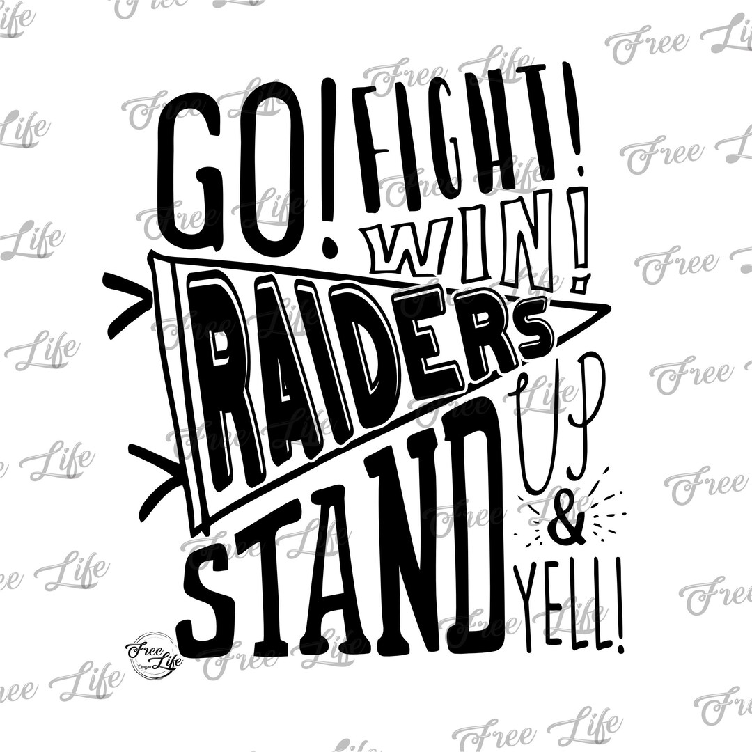 Raiders PNG Download, Raiders Digital Art Download, Raiders Mascot ...