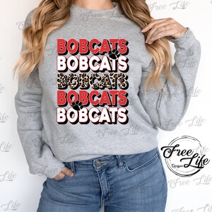 Bobcats PNG Download, Blue Bobcats Digital Art Download, Bobcats Mascot ...