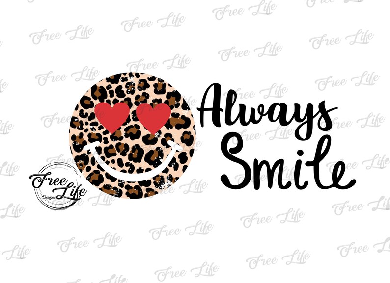 Always Smile PNG Smile Digital Art Download Smile PNG Cute - Etsy
