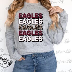 Eagles PNG Download, Eagles Digital Art Download, Eagles Mascot ...