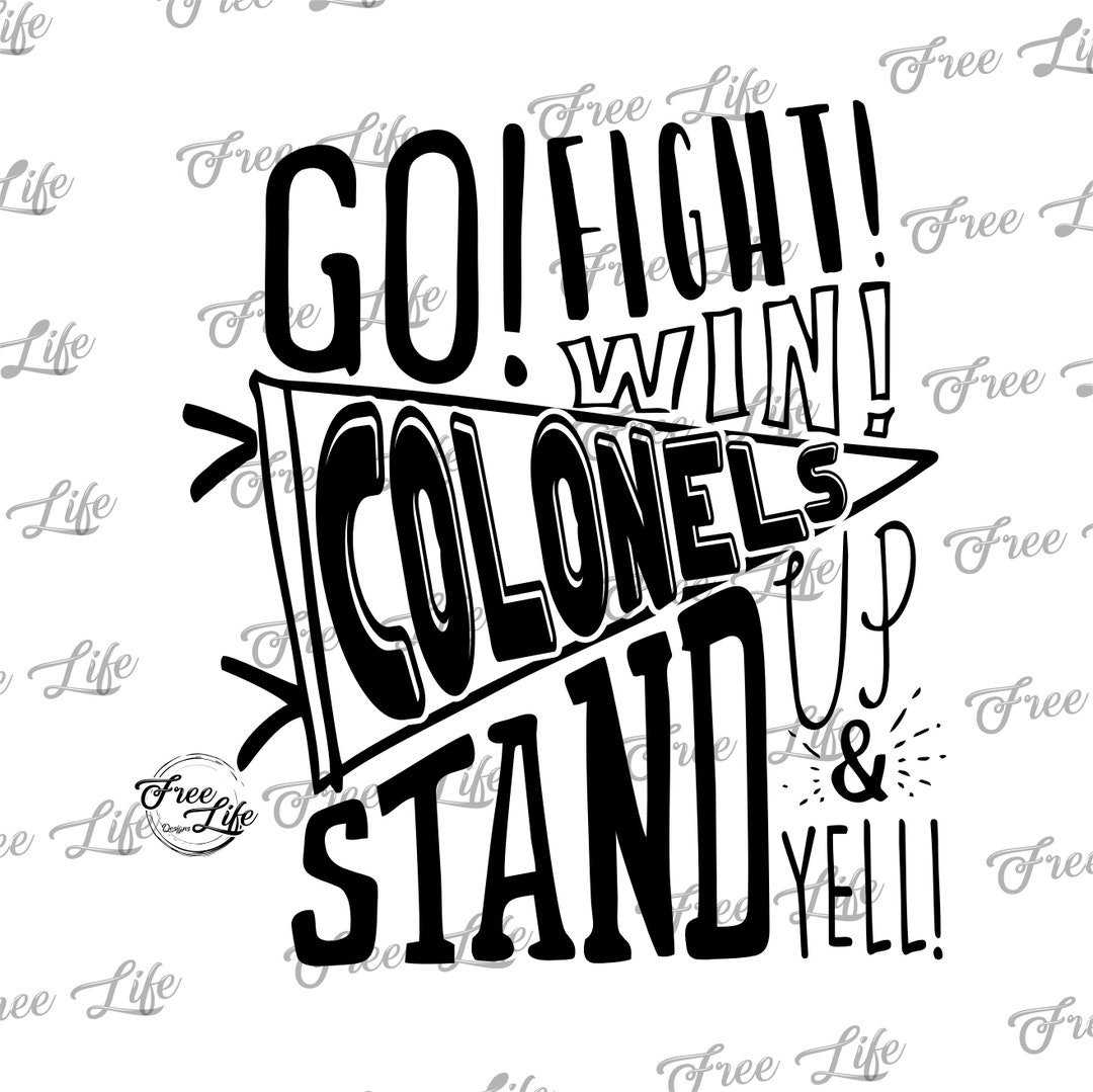 Colonels PNG Download, Colonels Digital Art Download, Colonels Mascot ...