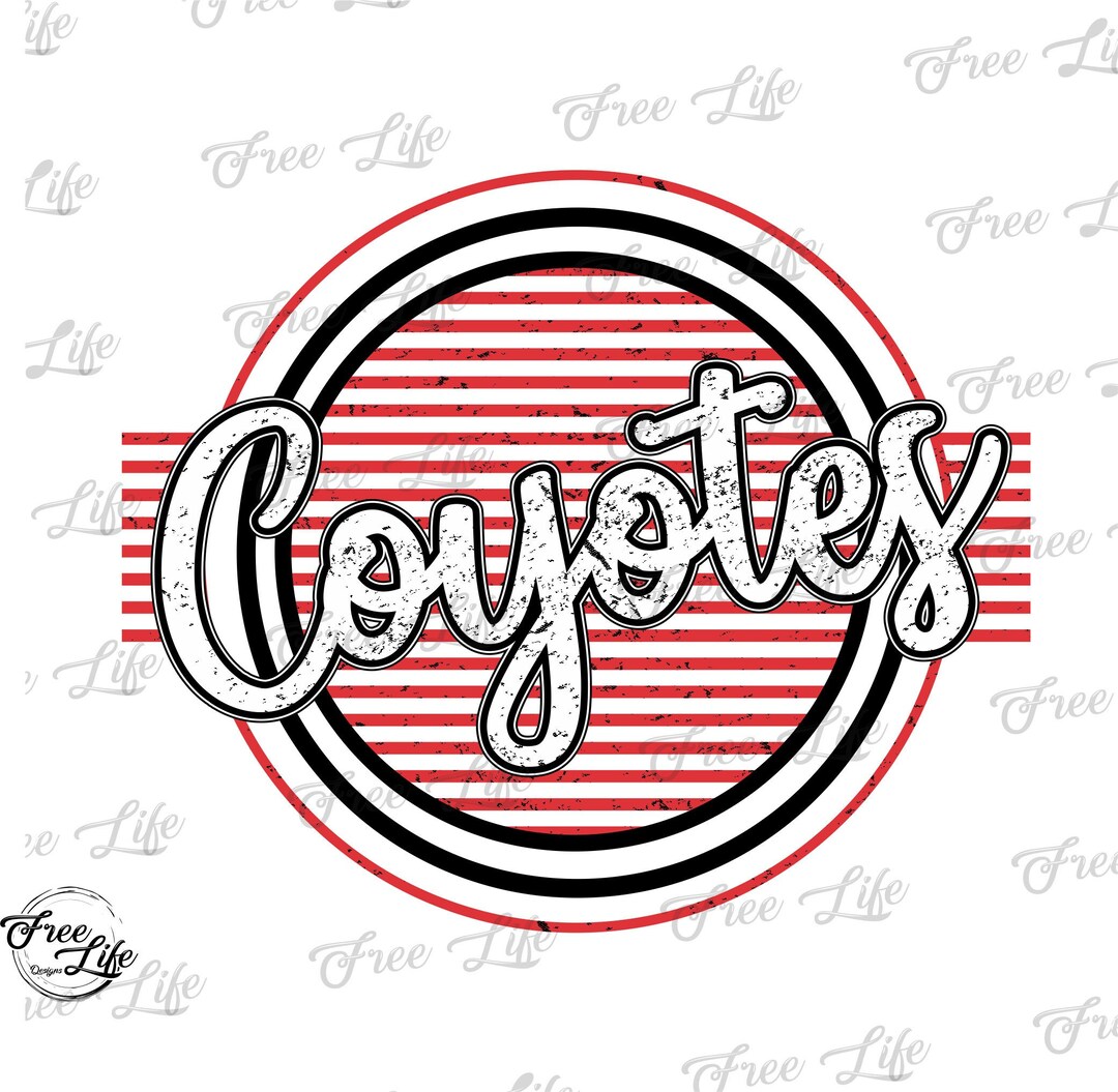 Coyotes PNG Download, Coyotes PNG Digital Art Download, Coyotes Mascot ...