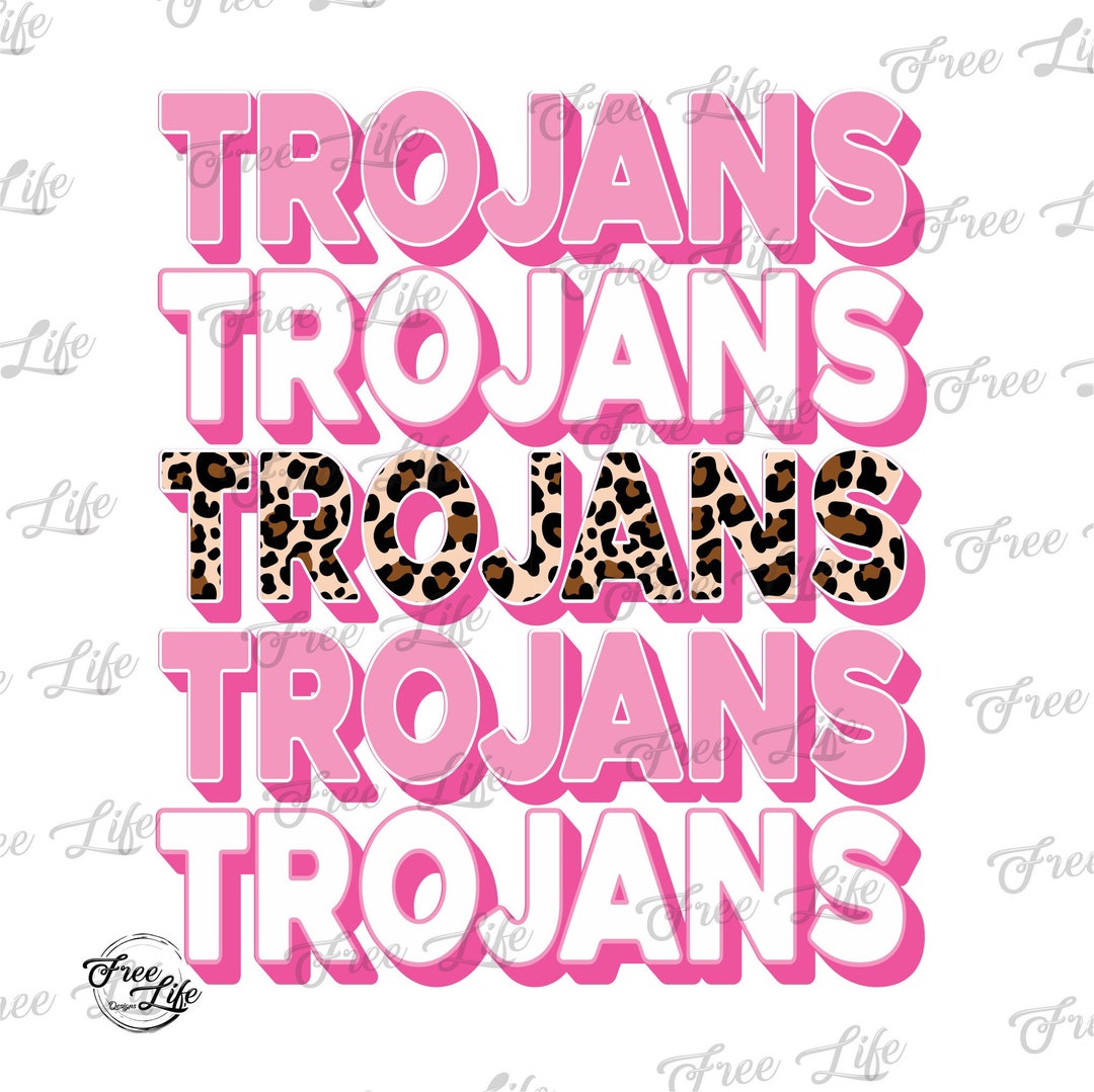 Trojans PNG Download, Pink Trojans Download, Trojans Leopard Download ...