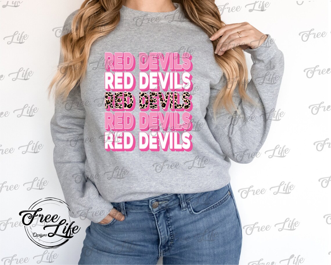 Red Devils PNG Download Red Devils Digital Art Download - Etsy