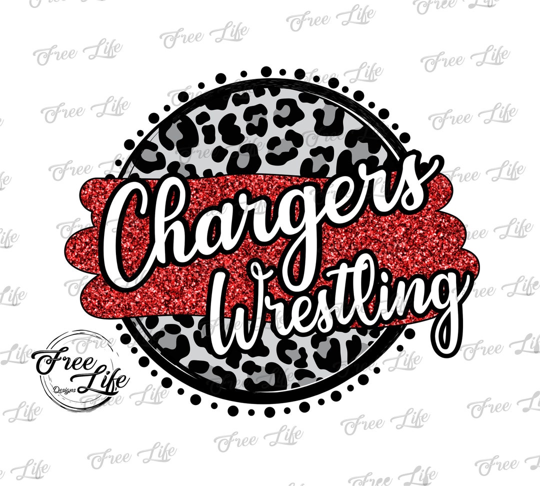 Chargers Wrestling PNG Download, Chargers Digital Art Download ...