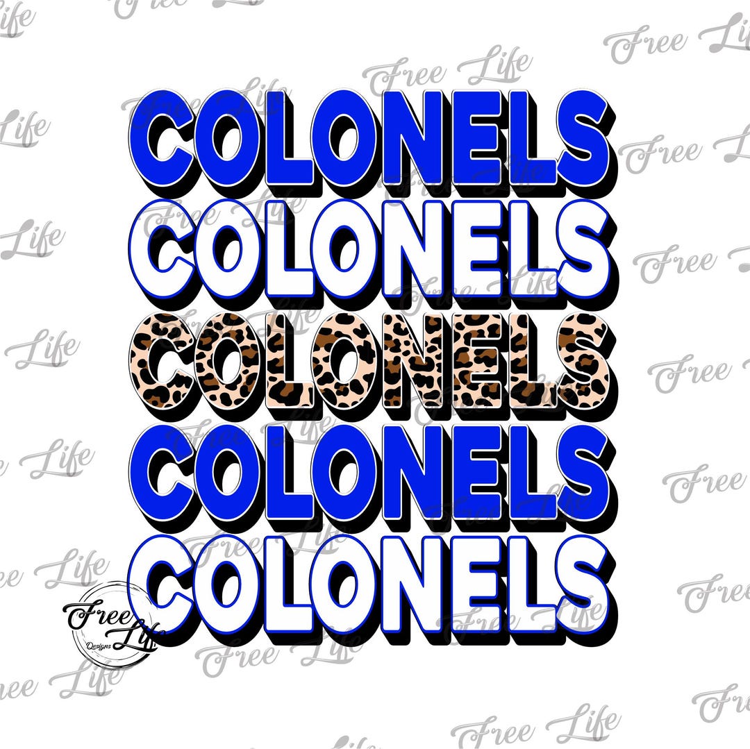 Colonels PNG Download, Colonels Digital Art Download, Colonels Mascot ...