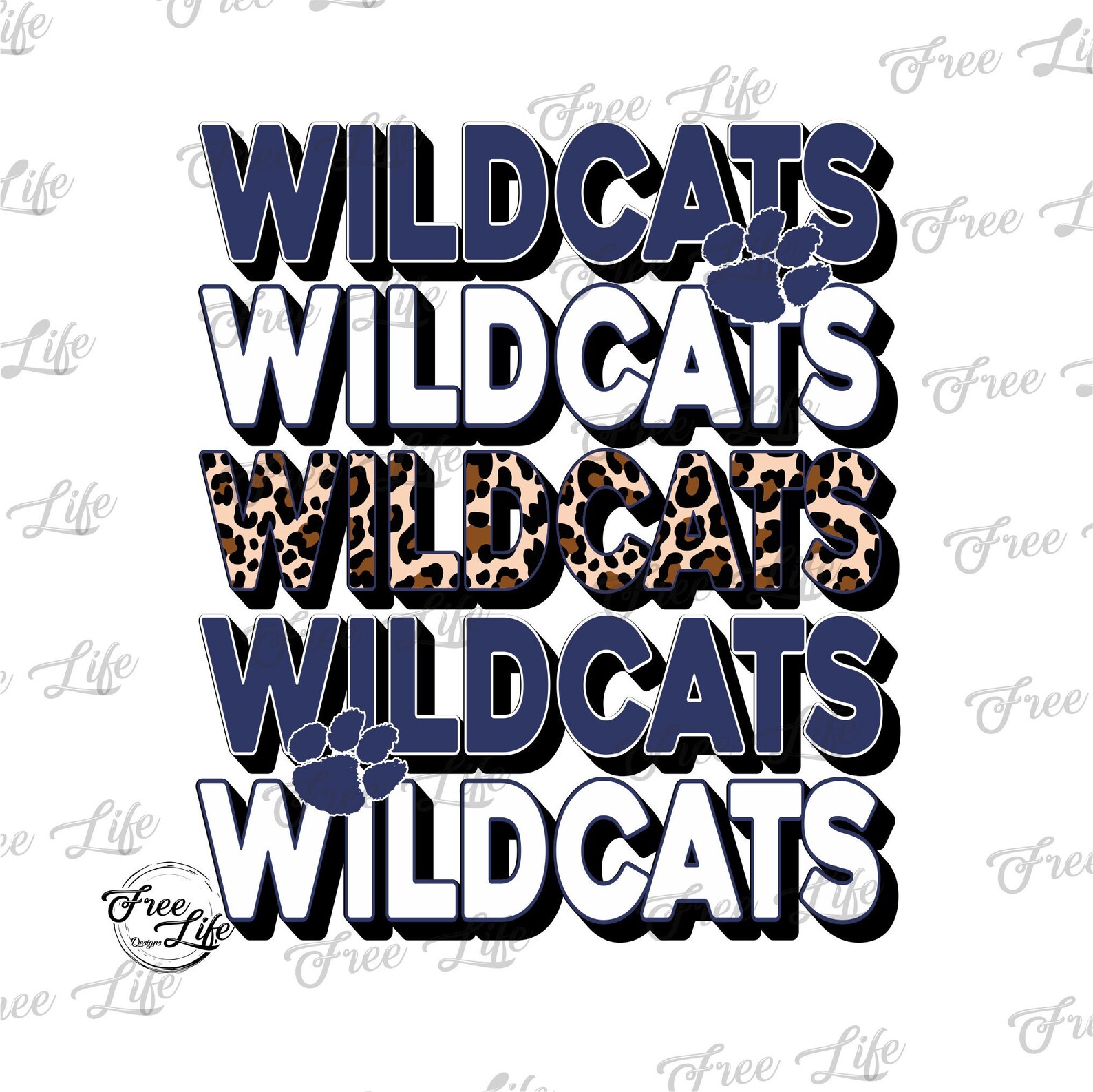 Wildcats PNG Download Wildcats Digital Art Download Wildcats - Etsy