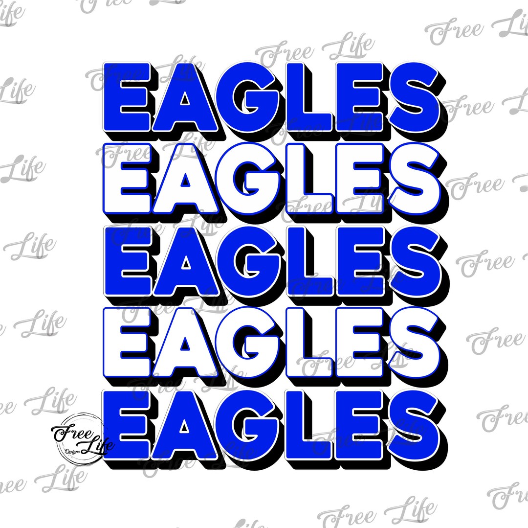 Eagles PNG Download, Eagles Digital Art Download, Eagles Mascot ...