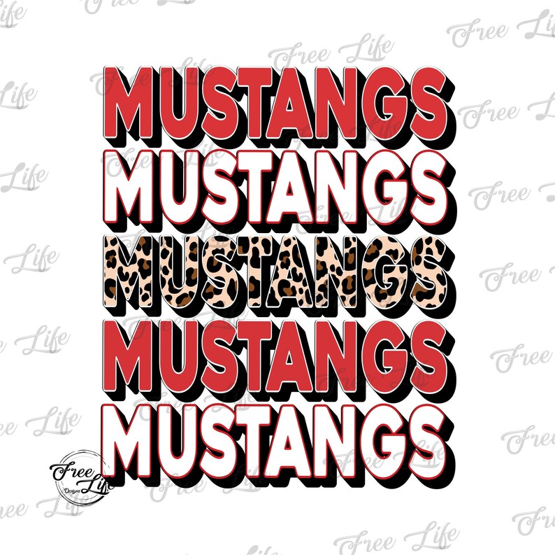 Mustangs PNG Download, Mustangs School Mascot Png, Mustangs Digital Art ...
