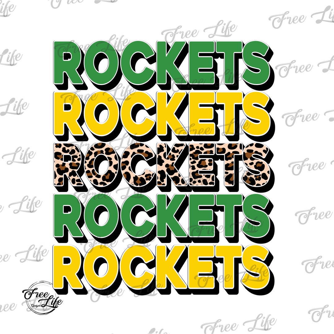 Rockets PNG Download, Rockets Digital Art Download, Rockets Mascot ...