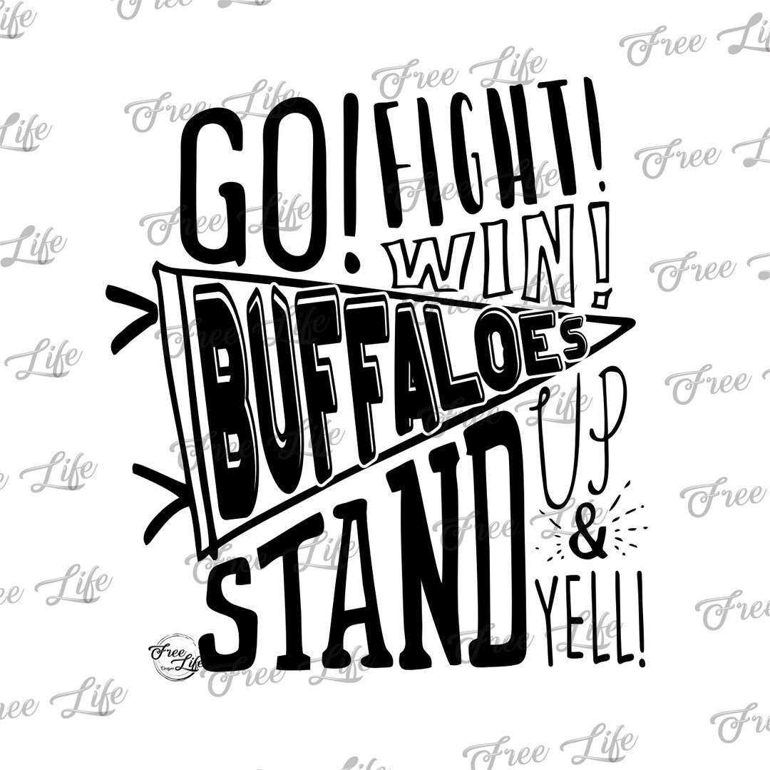 Buffaloes PNG, Go Buffaloes Digital Art Download, Buffaloes Download ...