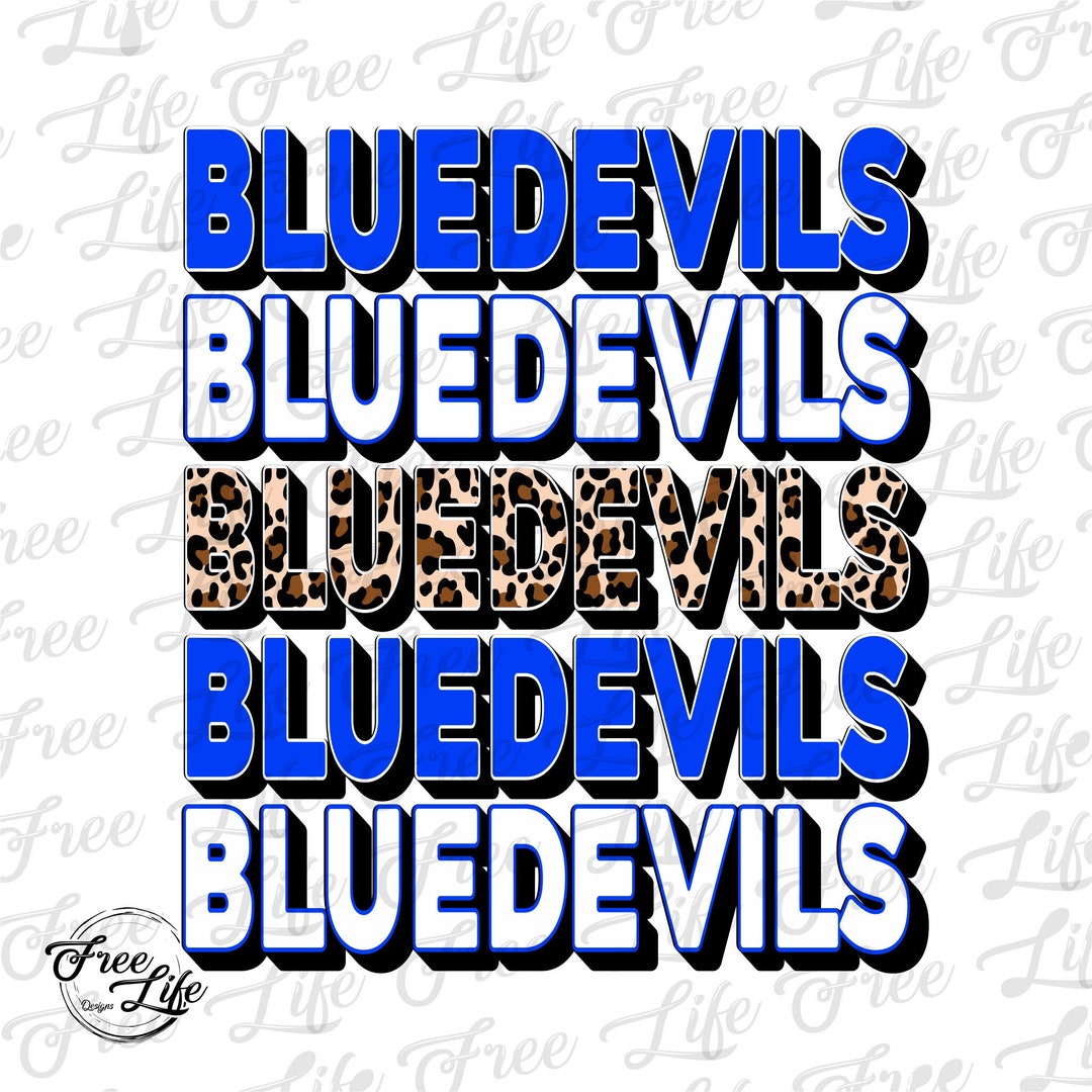 Blue Devils PNG Download, Bluedevils Digital Art Download, Mascot ...