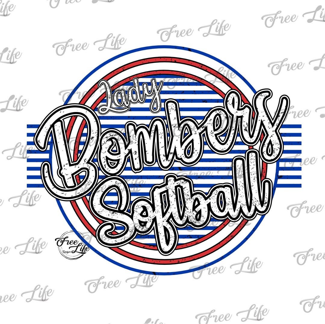 Lady Bombers Softball PNG Download, Bombers School Mascot, Bombers ...