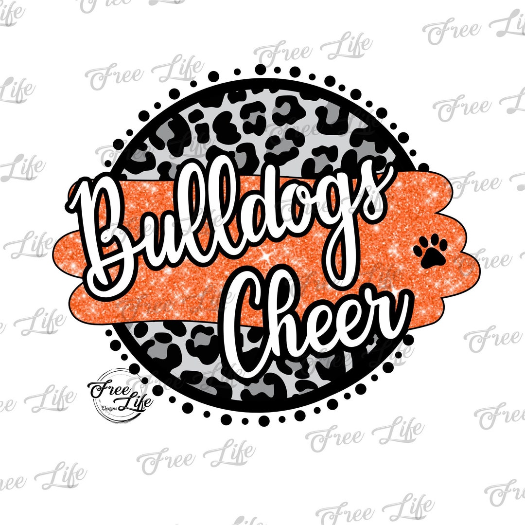 Bulldogs Cheer PNG Download, Bulldogs PNG Digital Art Download ...