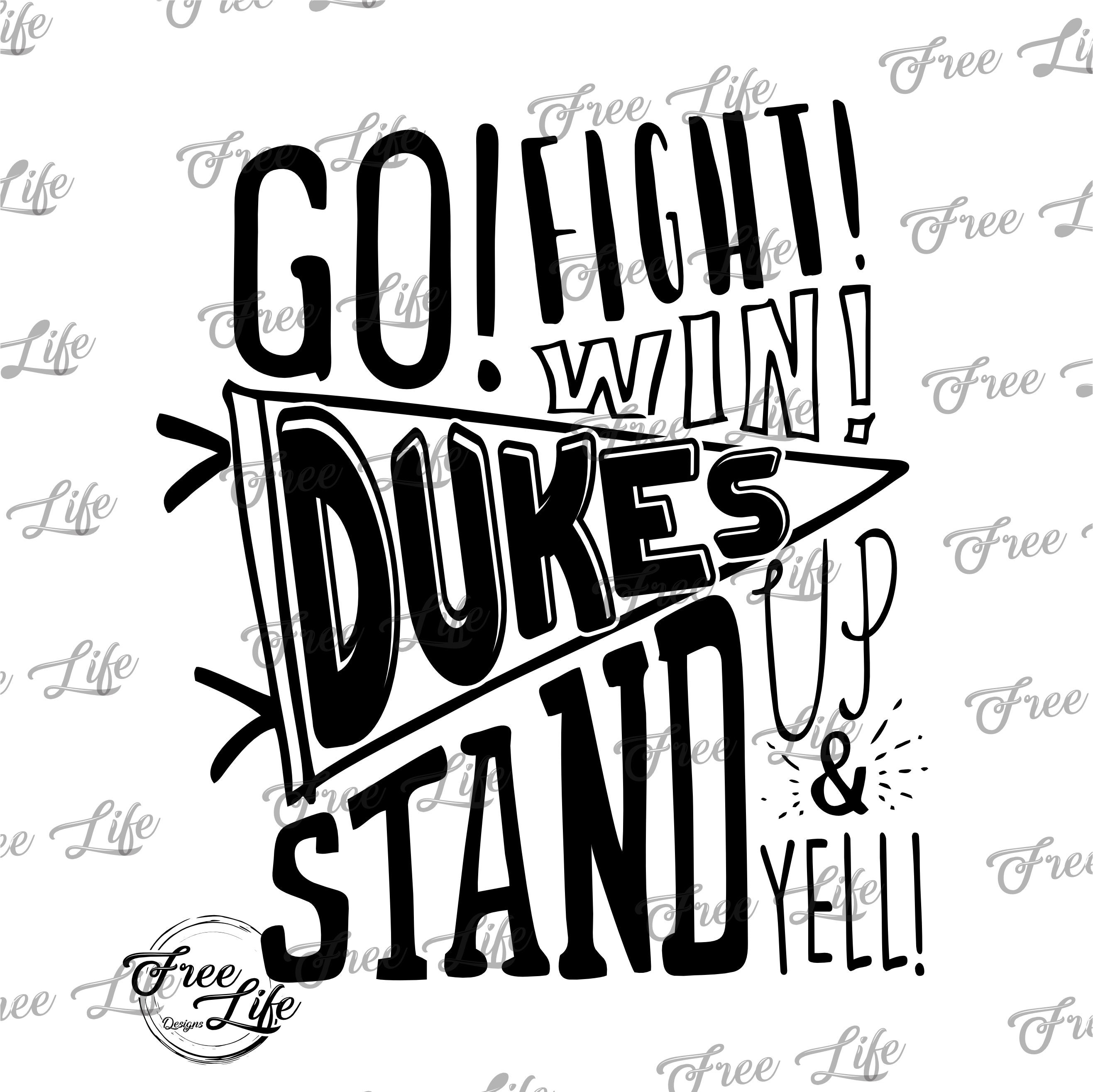 Dukes PNG Download, Dukes Svg Digital Art Download, Dukes Mascot ...