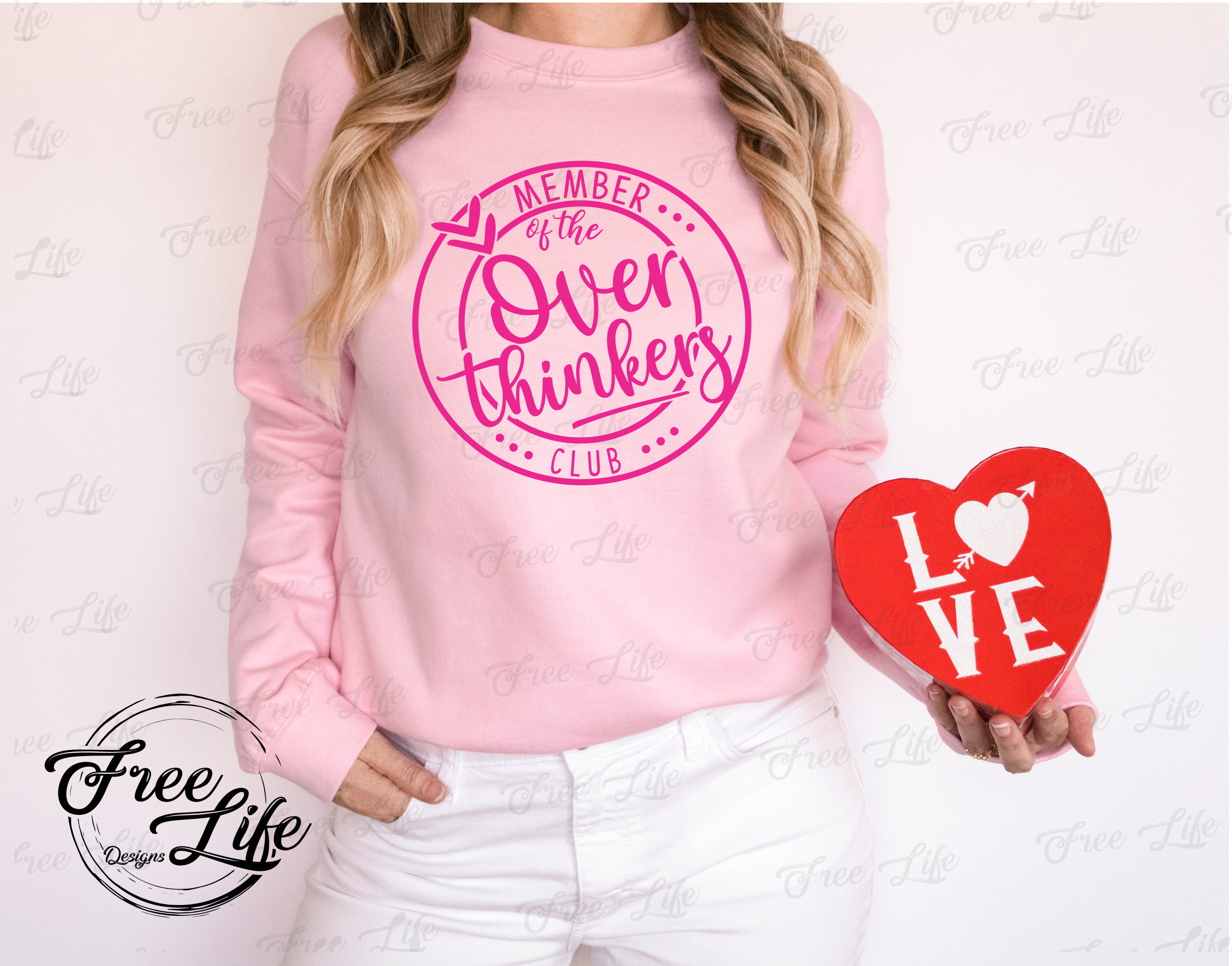 Member of the Over Thinkers Club PNG and SVG, Over Thinker Download ...