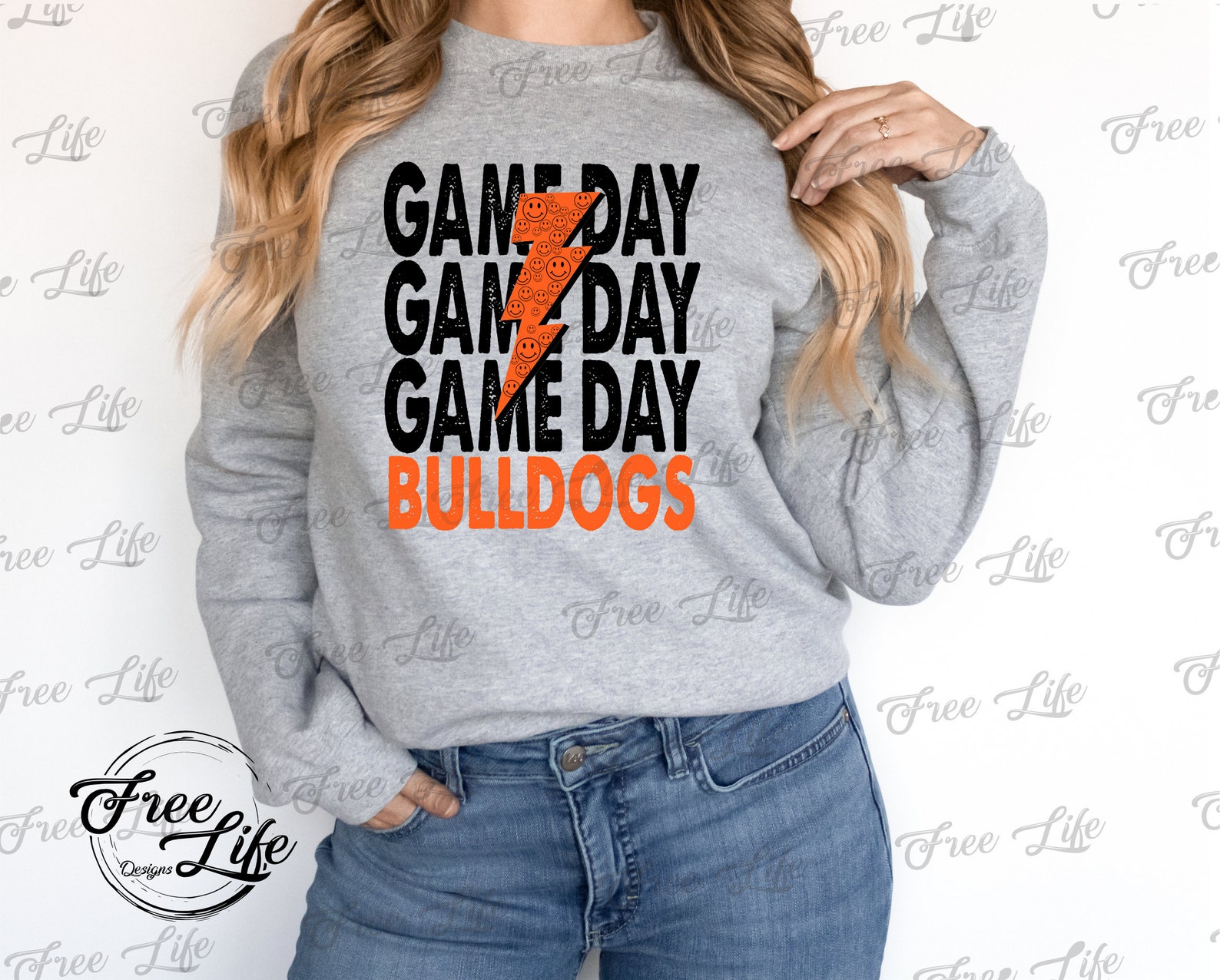 Bulldogs PNG Download, Bulldogs Lightning Smiley PNG Download, Bulldogs ...