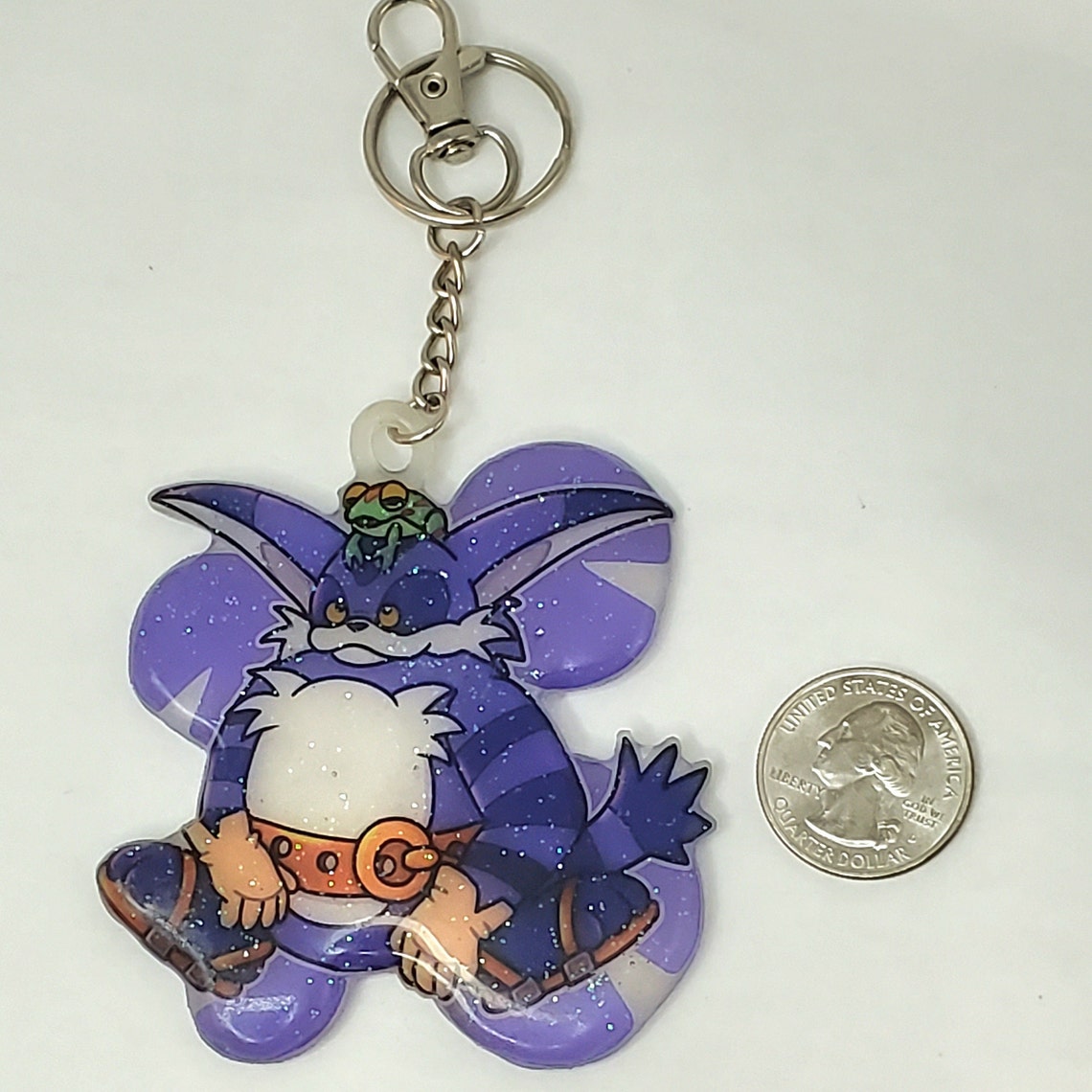 Sonic the Hedgehog Resin Glitter Keychains Set 1 team Sonic - Etsy