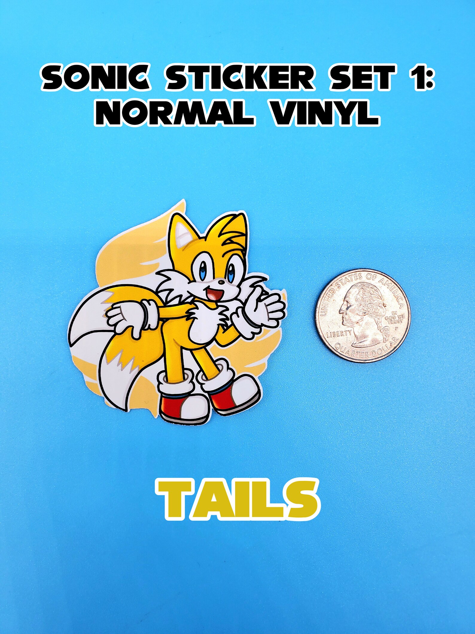 Sonic the Hedgehog Decal Sticker Pack Set #1 (team Sonic & Team Rose ...