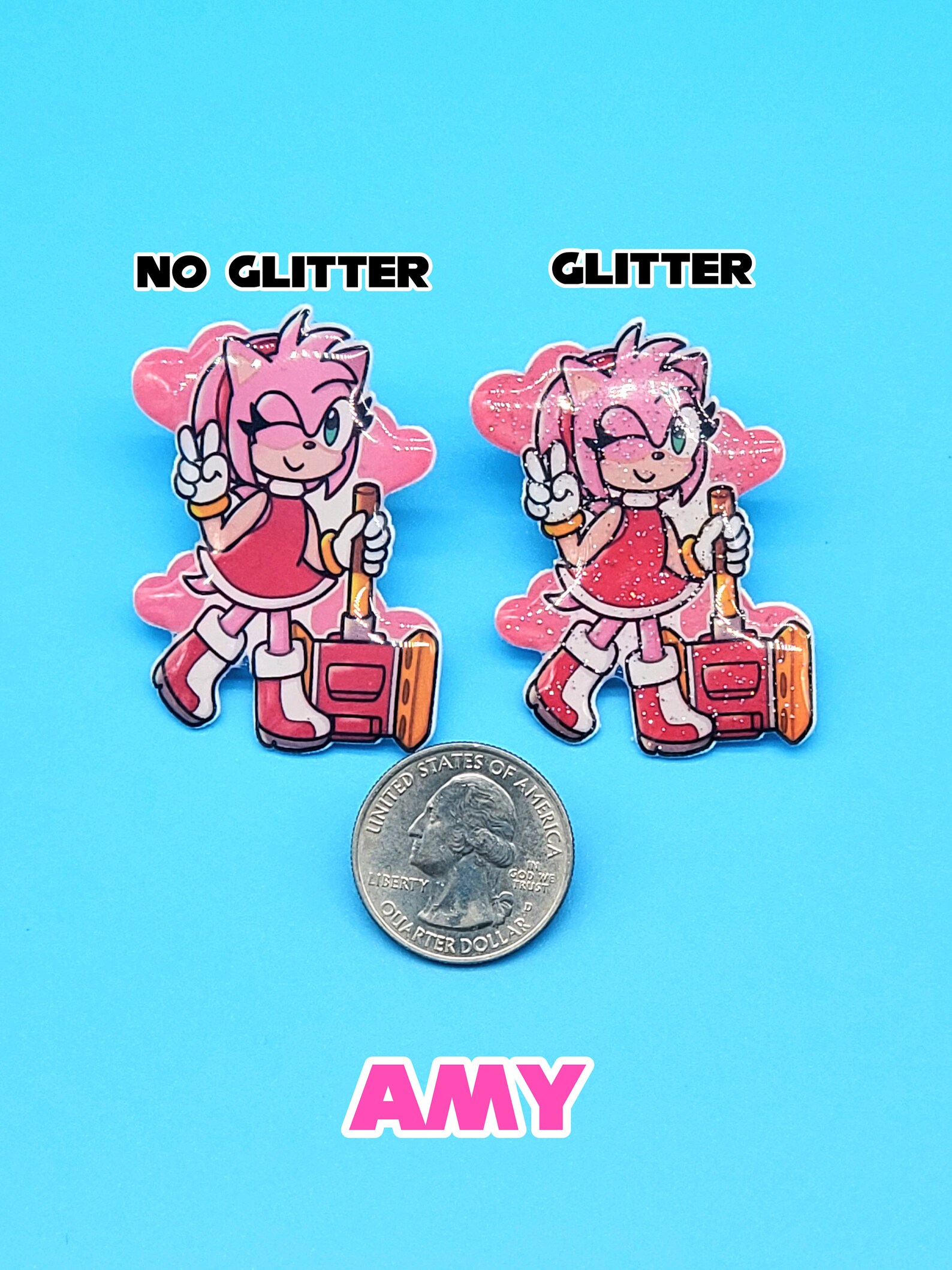 Sonic the Hedgehog Resin Button Pins Set 1 team Sonic & Team - Etsy