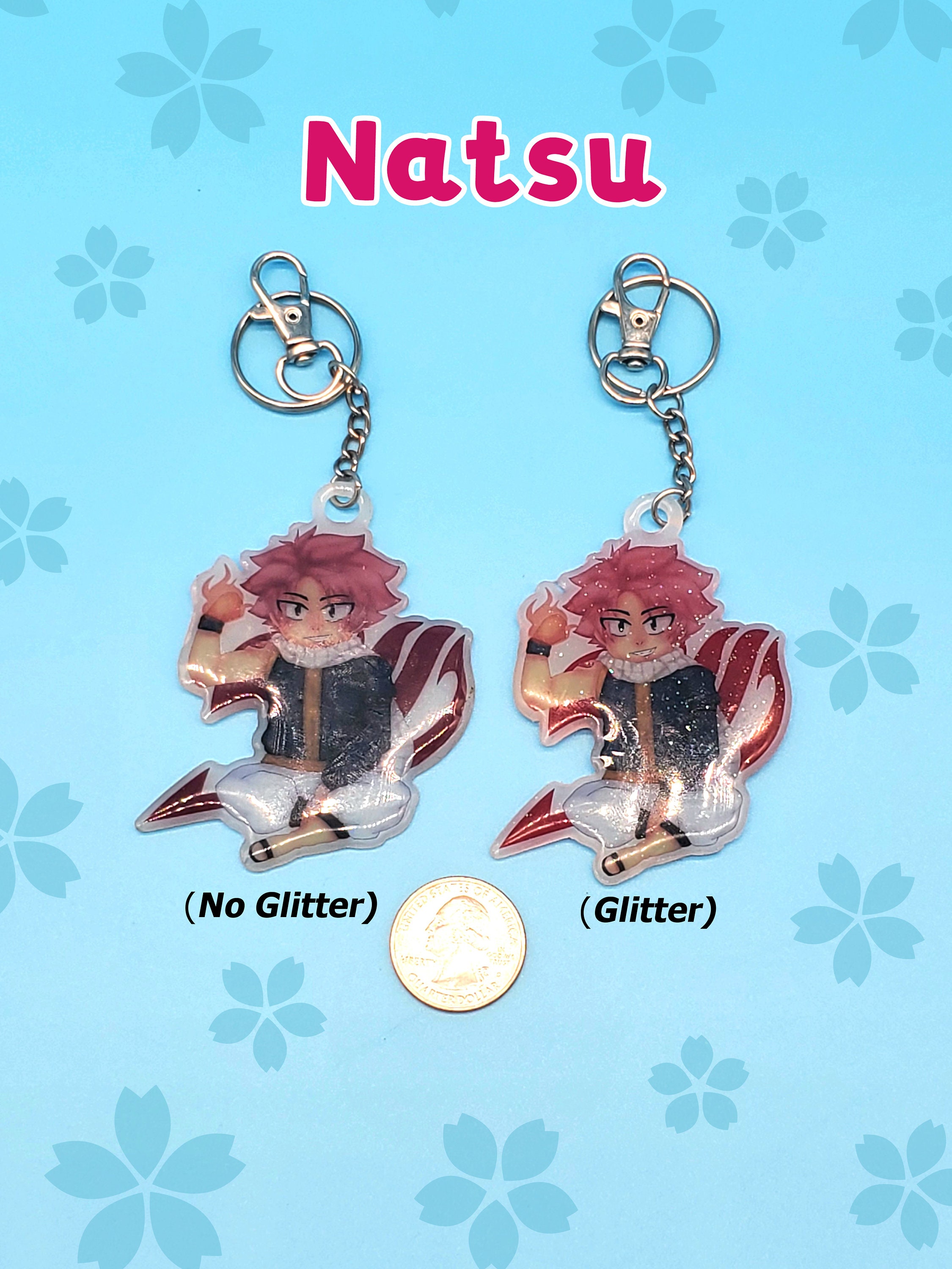 Fairy Tail Resin Keychains Set 1 - Etsy