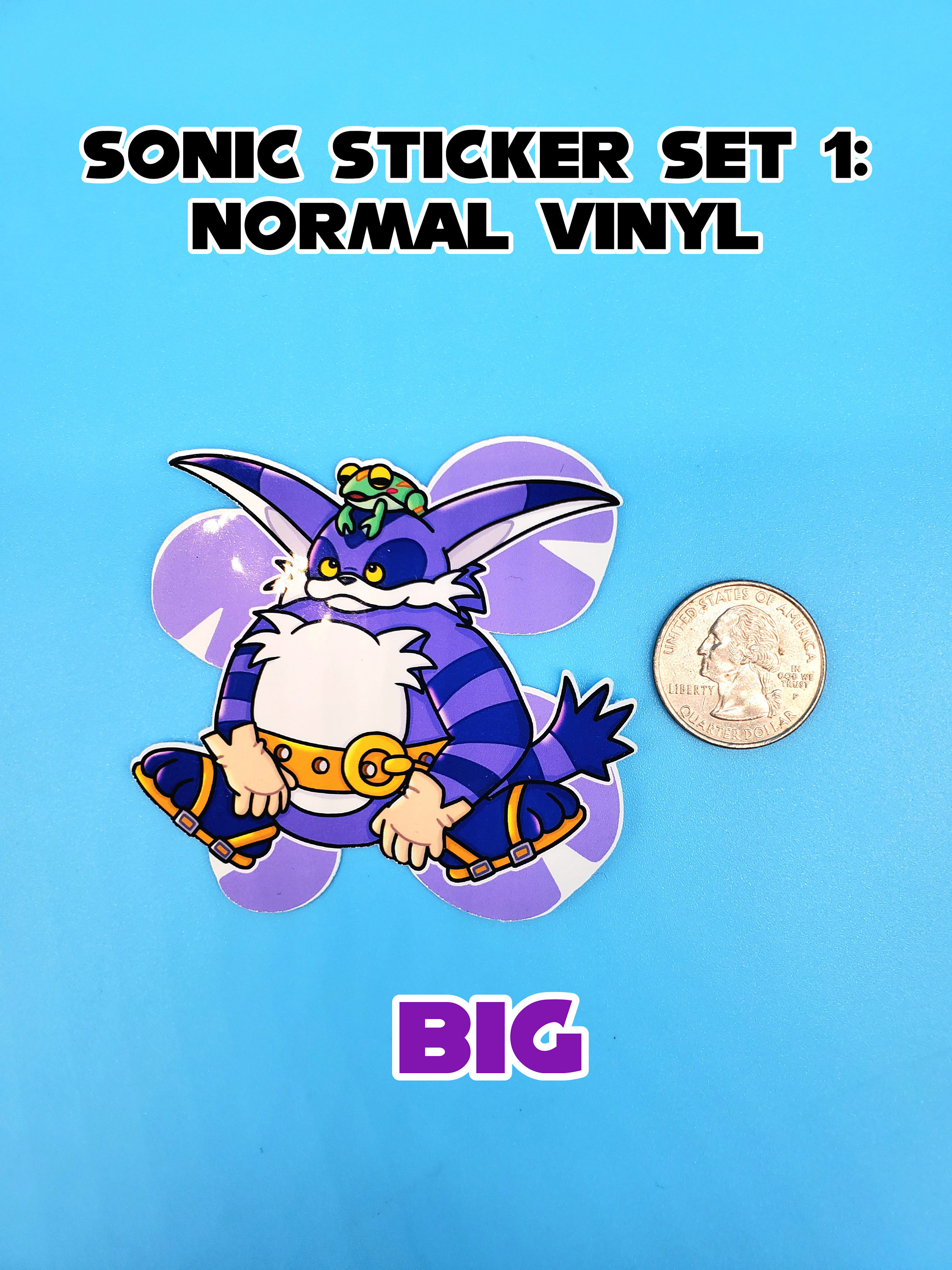 Sonic the Hedgehog Decal Sticker Pack Set #1 (team Sonic & Team Rose ...