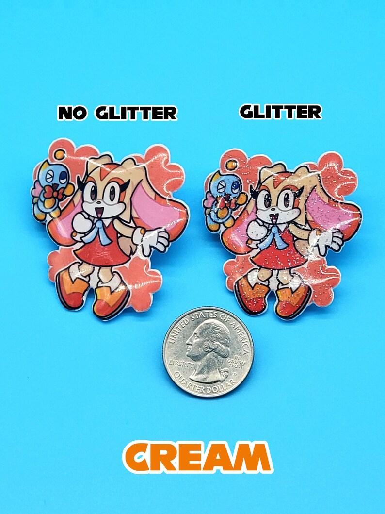 Sonic the Hedgehog Resin Button Pins Set 1 team Sonic & Team - Etsy