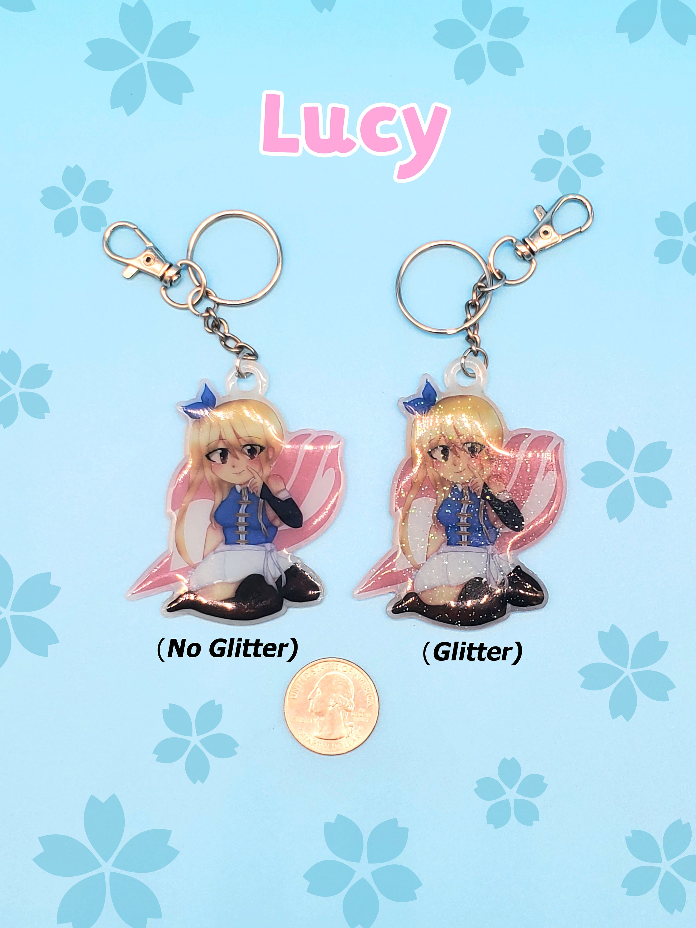 Fairy Tail Resin Keychains Set 1 - Etsy