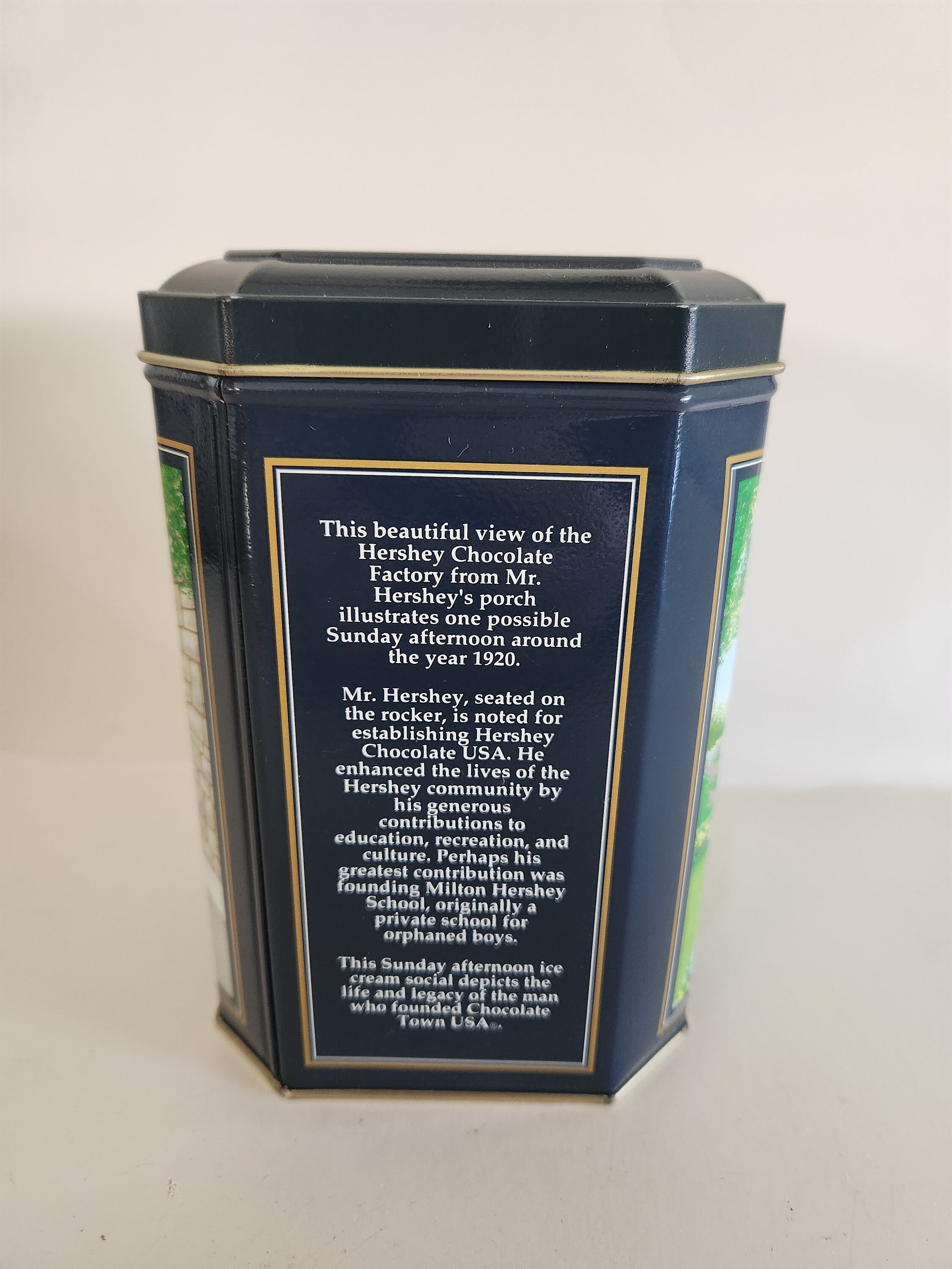 Vintage Hershey's Hugs Ice Cream Social Tin 1994 - Etsy