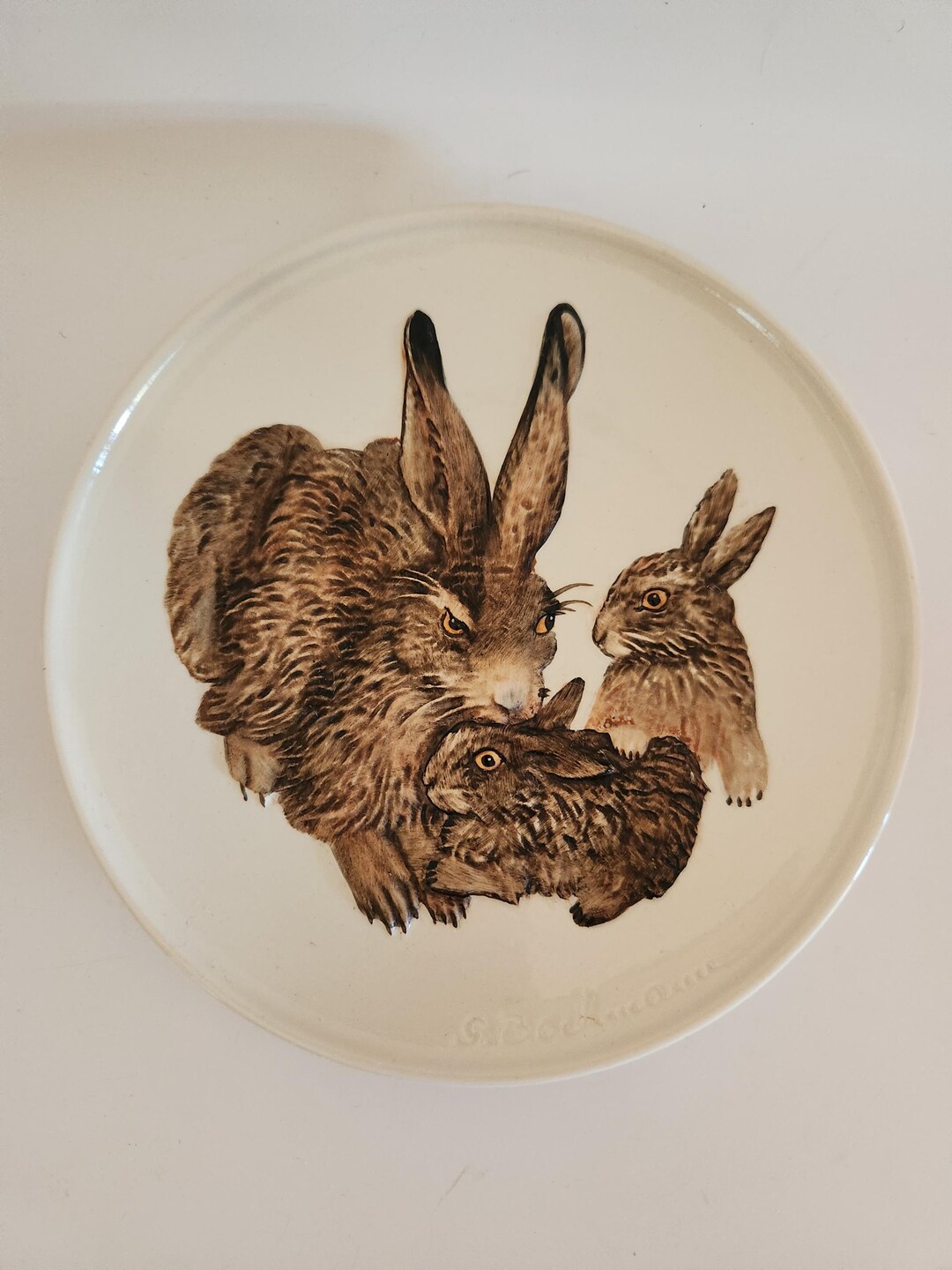 Vintage 1976 Goebel Woodland Rabbits Mother's Series First Edition ...