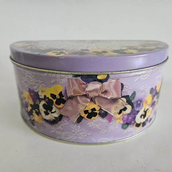 Floral Tin - Etsy