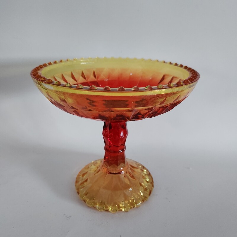 Amberina Glass - Etsy