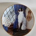 Vintage Franklin Mint Siamese Cat Plate "statuesque" Collectible Plate ...