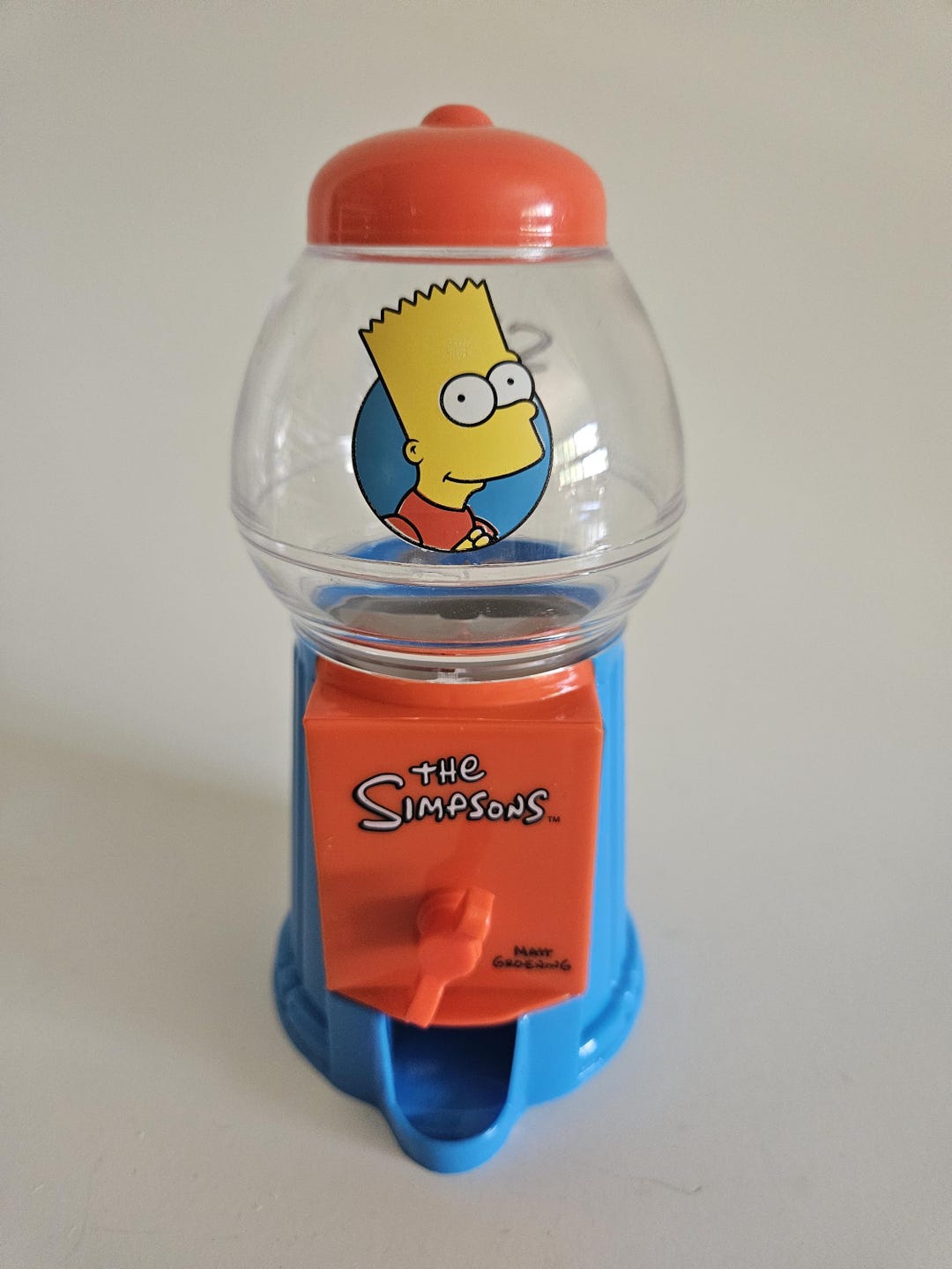 Vintage Bart Simpson Gumball Candy Machine 2000 - Etsy