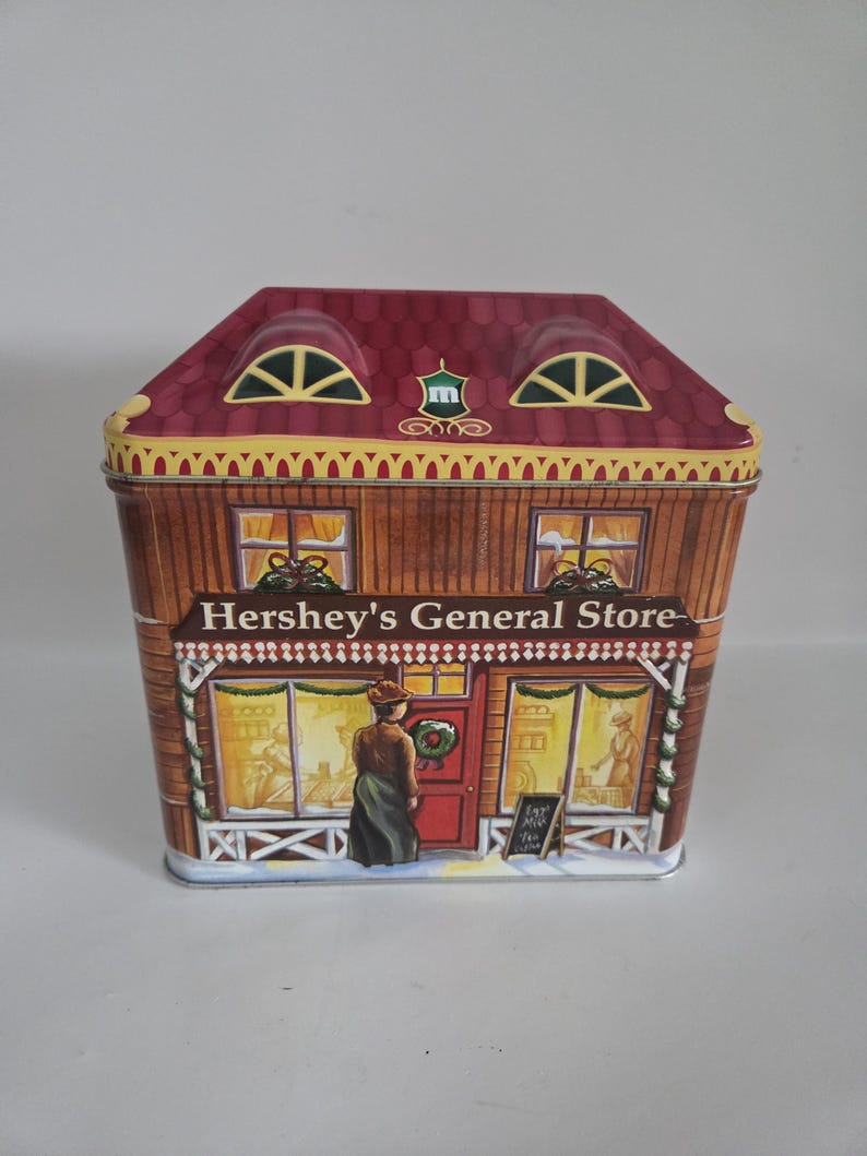 Vintage 2002 Hershey's Chocolate General Store Tin Cannister #3 - Etsy