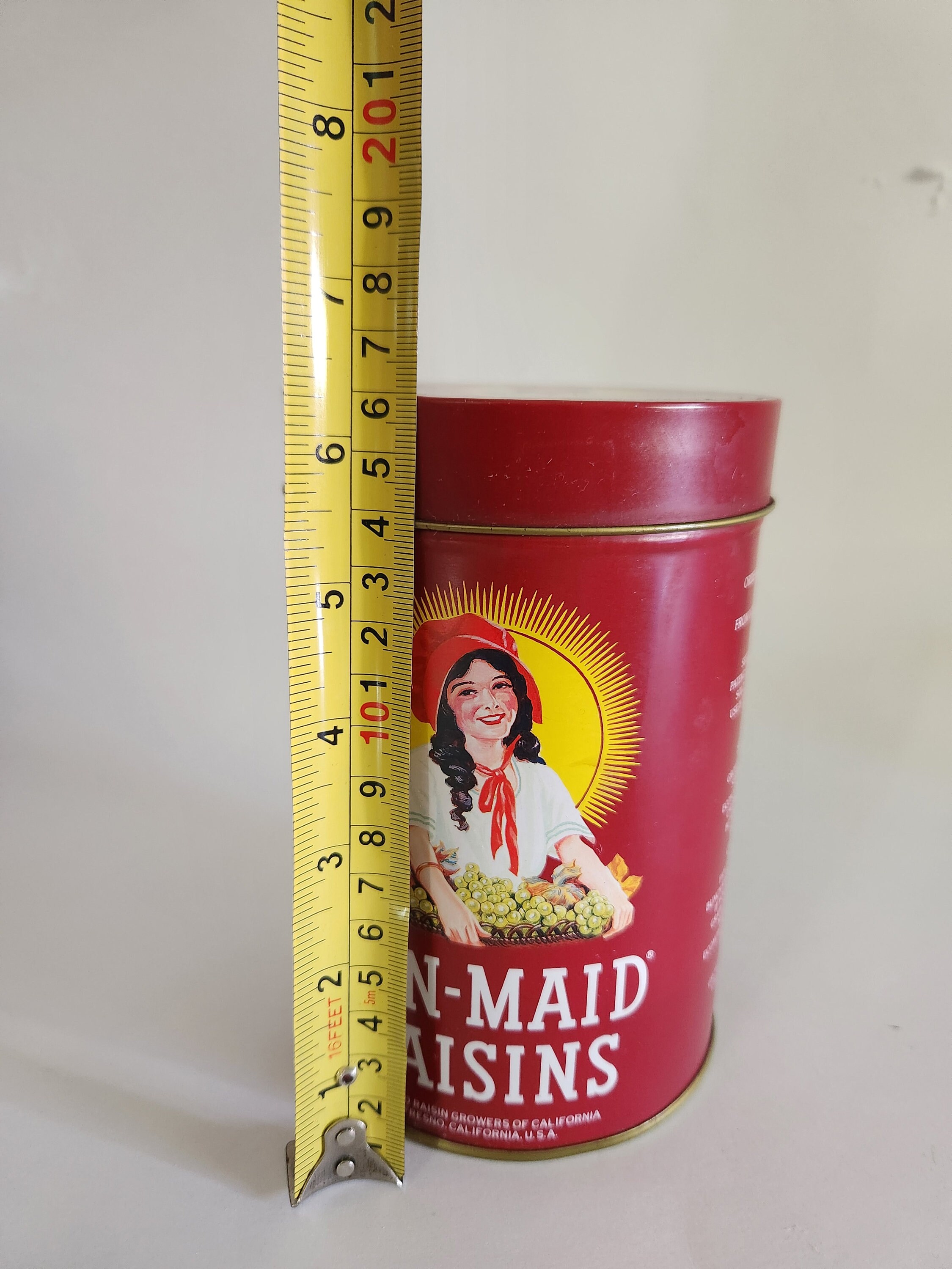 Vintage 1980s Sun-made Raisins Collectible Tin - Etsy