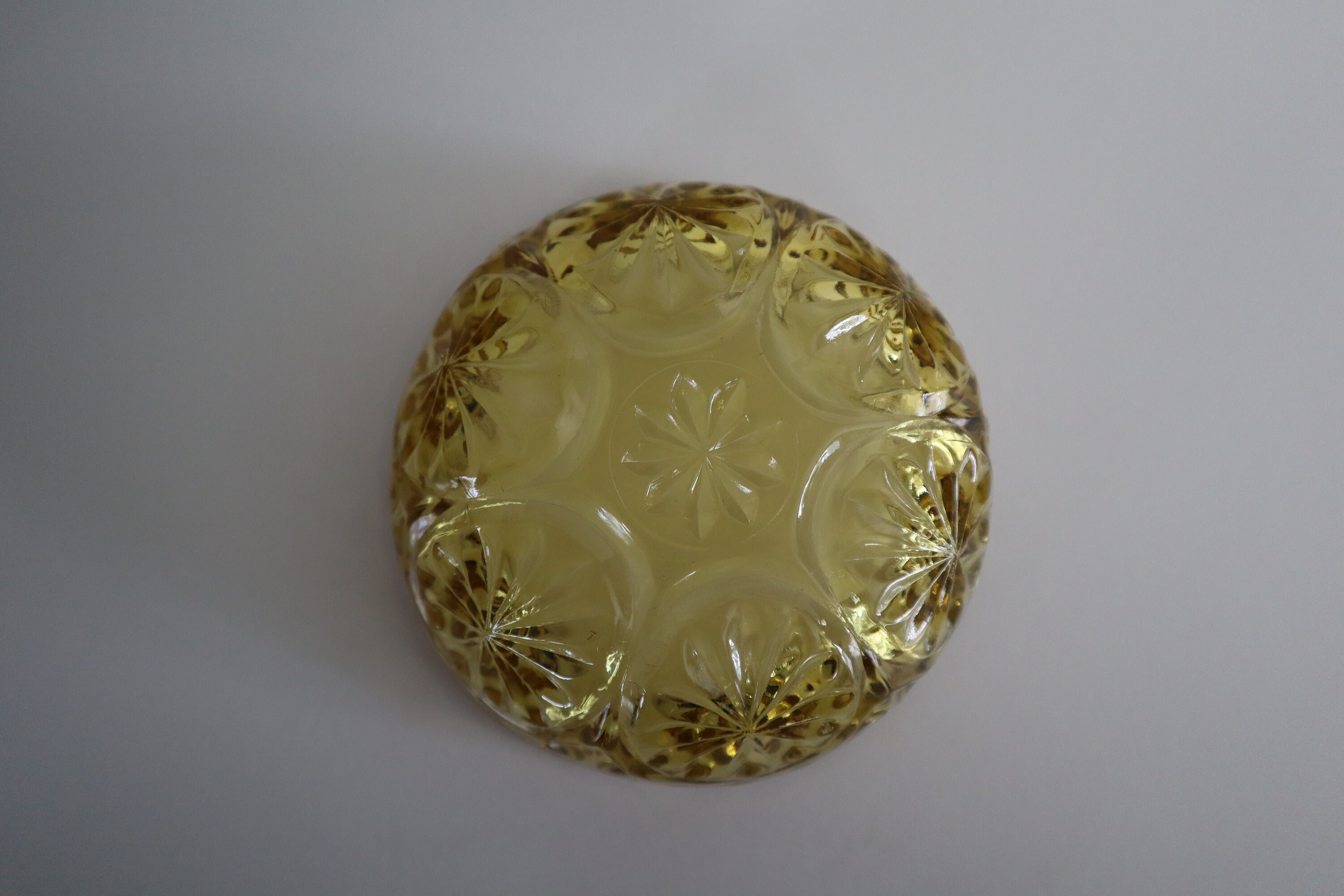 Anchor Hocking Medallion Honey Gold Individual Serving Bowl Etsy