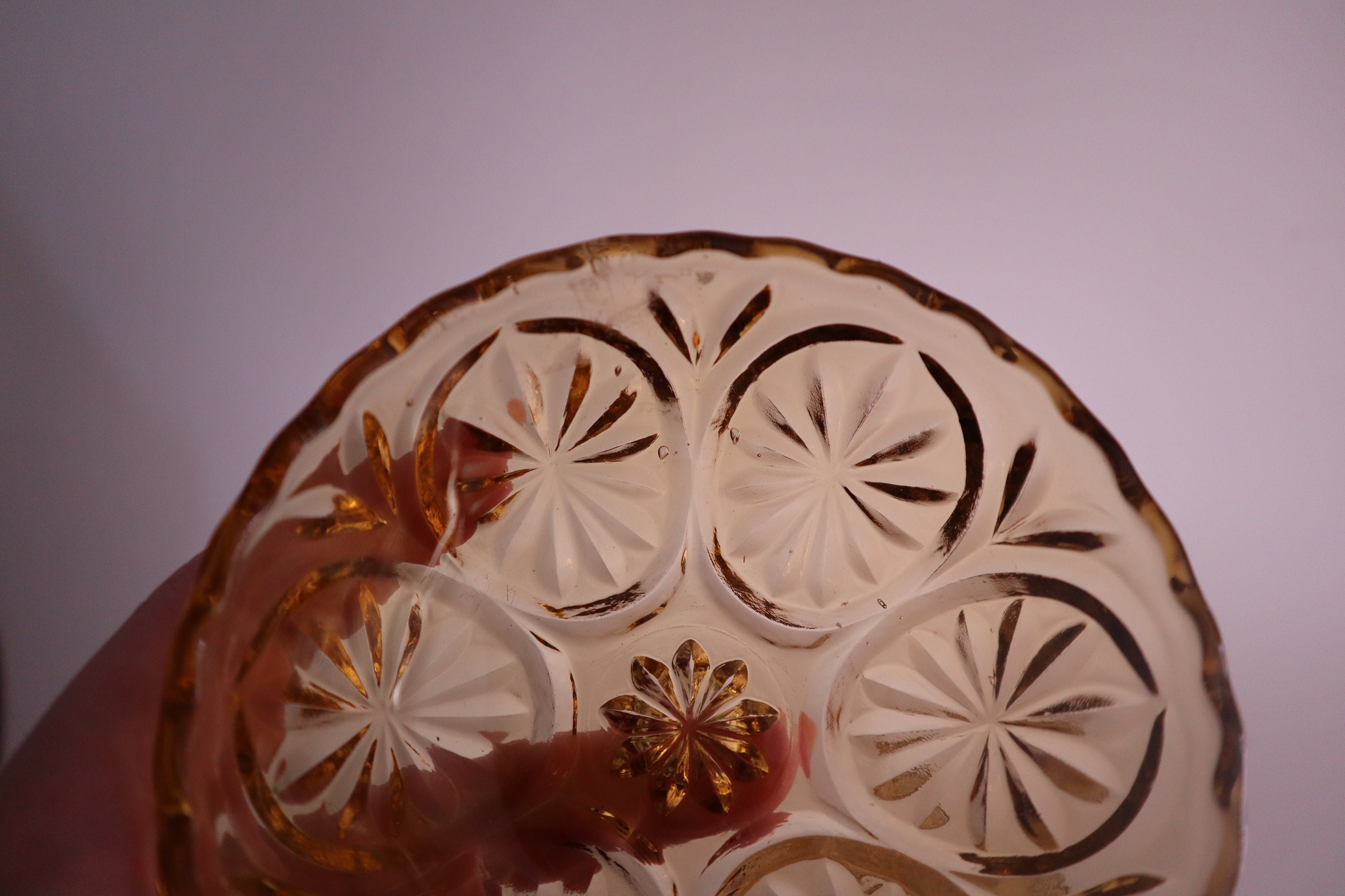 Anchor Hocking Medallion Honey Gold Individual Serving Bowl Etsy