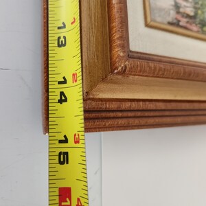 Vintage Original T. Carson Oil on Canvas Impressionist Painting of ...