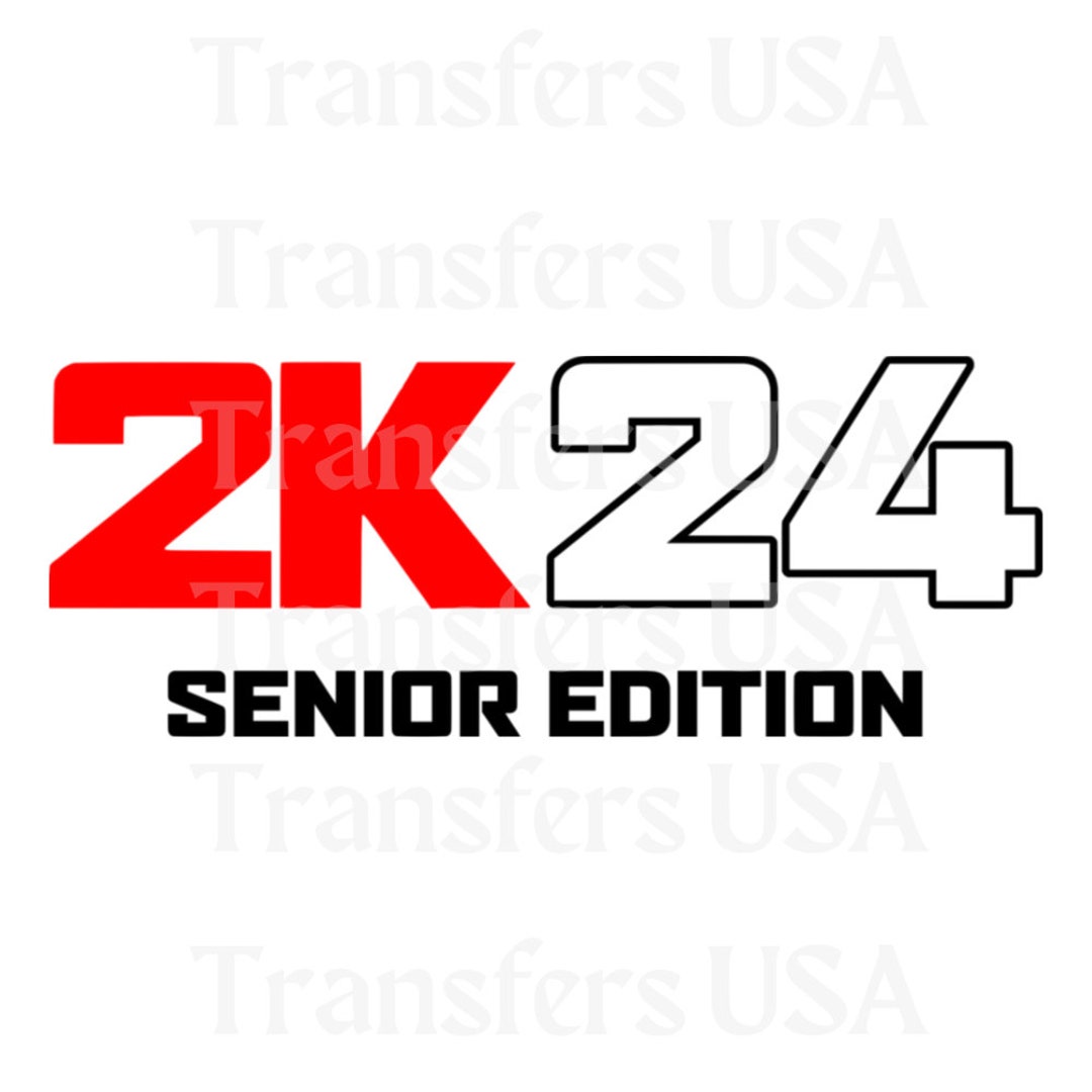 Buy 2K24 SVG Cricut Cut File, Senior Edition 2024 SVG, Class of 2024 ...