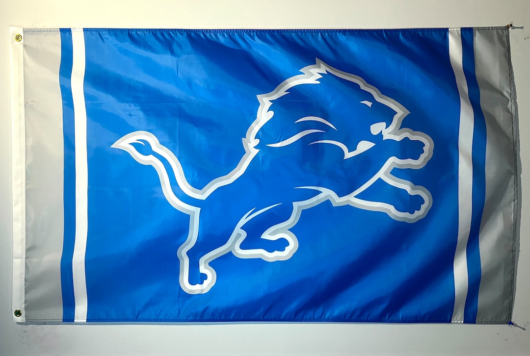 Detroit Lions Flag/banner - Etsy
