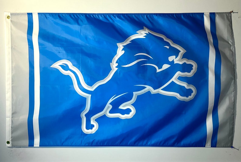 Detroit Lions Flag/banner - Etsy
